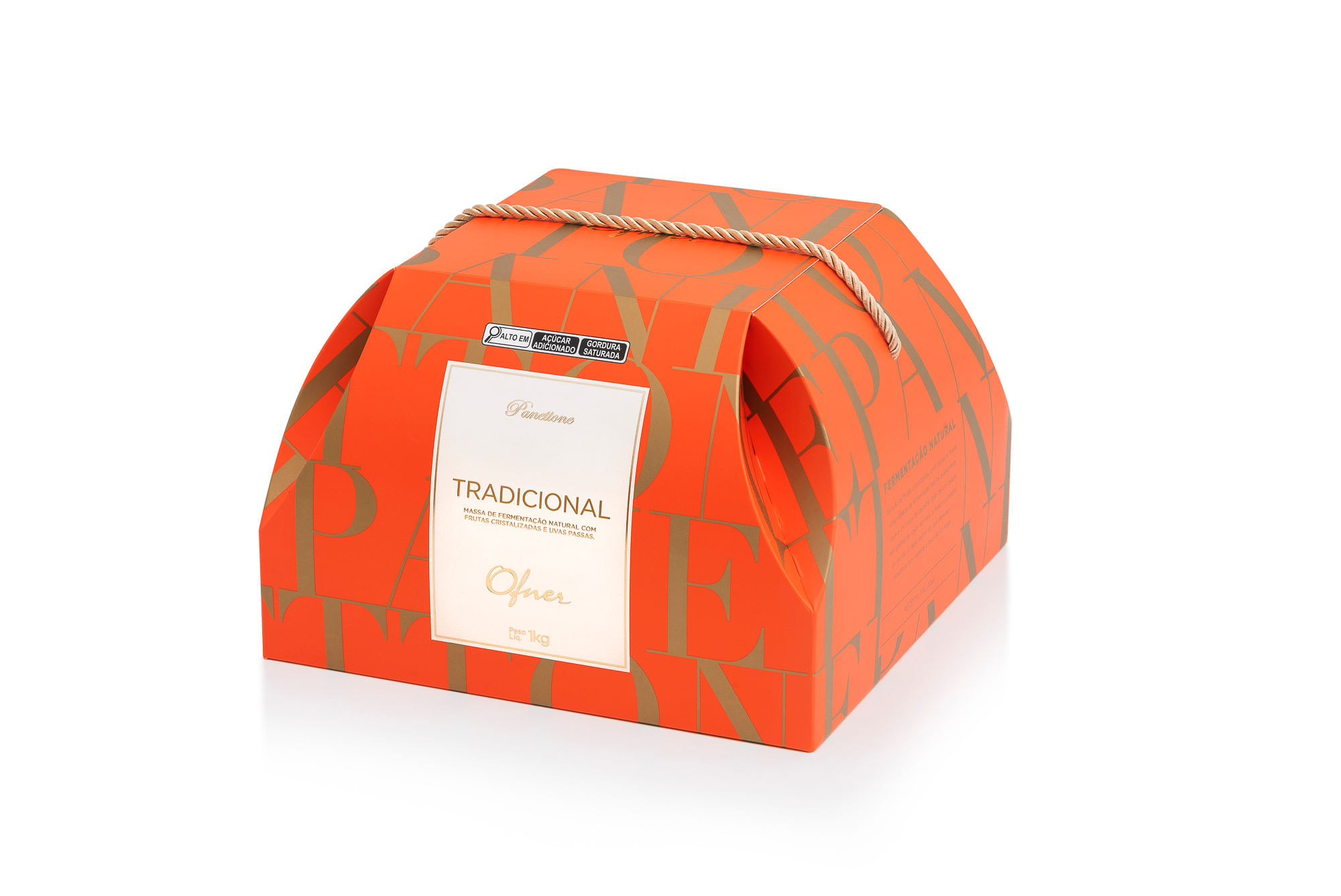 Panettone Tradicional Ofner 1kg | Compre online e receba em casa!