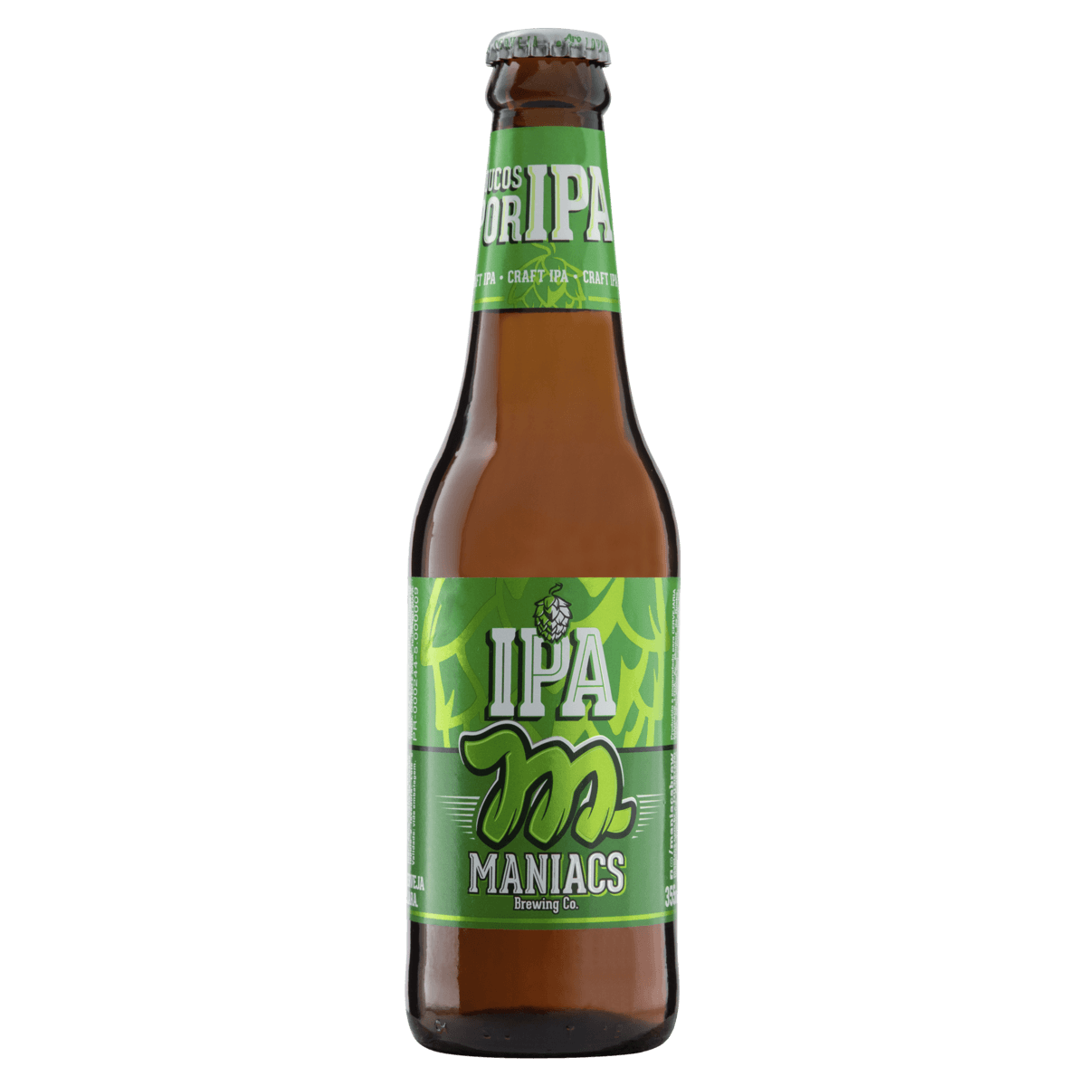 Cerveja Ipa Maniacs 355ml Long Neck | Compre online e receba em casa!