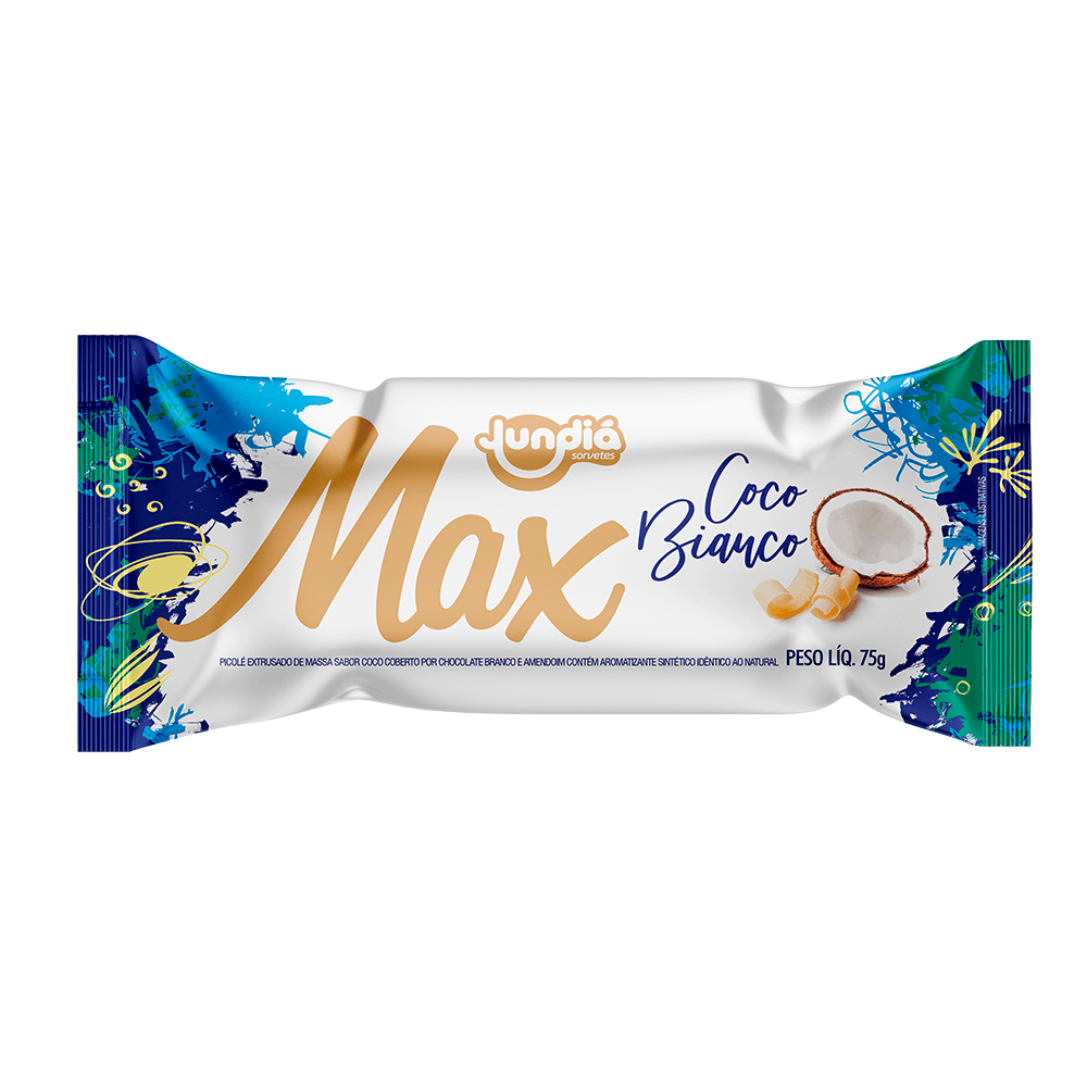 Picolé Coco Bianco Max Jundiá 75g | Compre online e receba em casa!