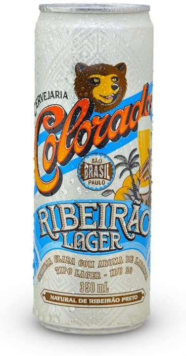 Cerveja Colorado Ribeirão Lager 350ml Lata | Compre online e receba em ...