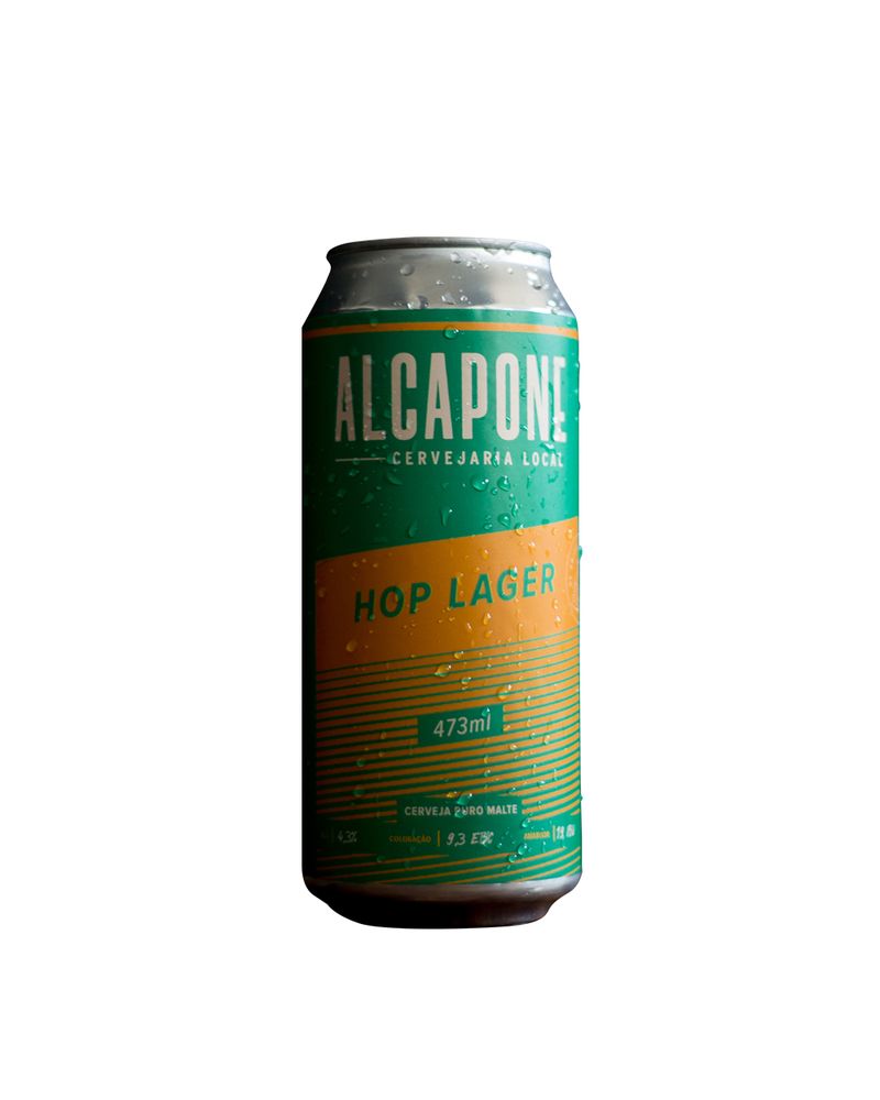 Cerveja Hop Lager Al Capone 473ml Lata | Compre online e receba em casa!