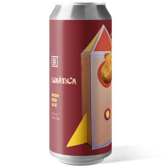 Cerveja Irish Red Ale Lunática Bier 473ml Lata | Compre online e receba ...
