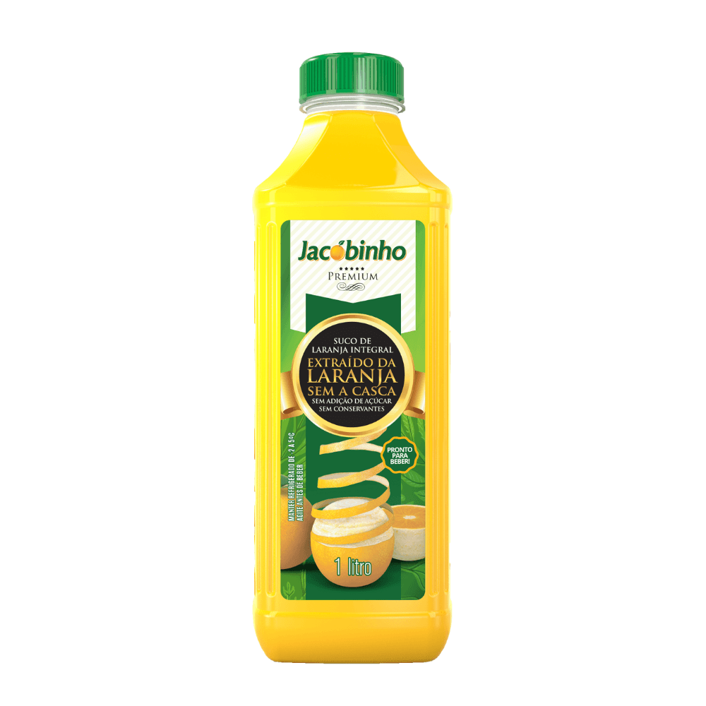 Suco Integral Laranja Jacobinho 1L | Compre online e receba em casa!