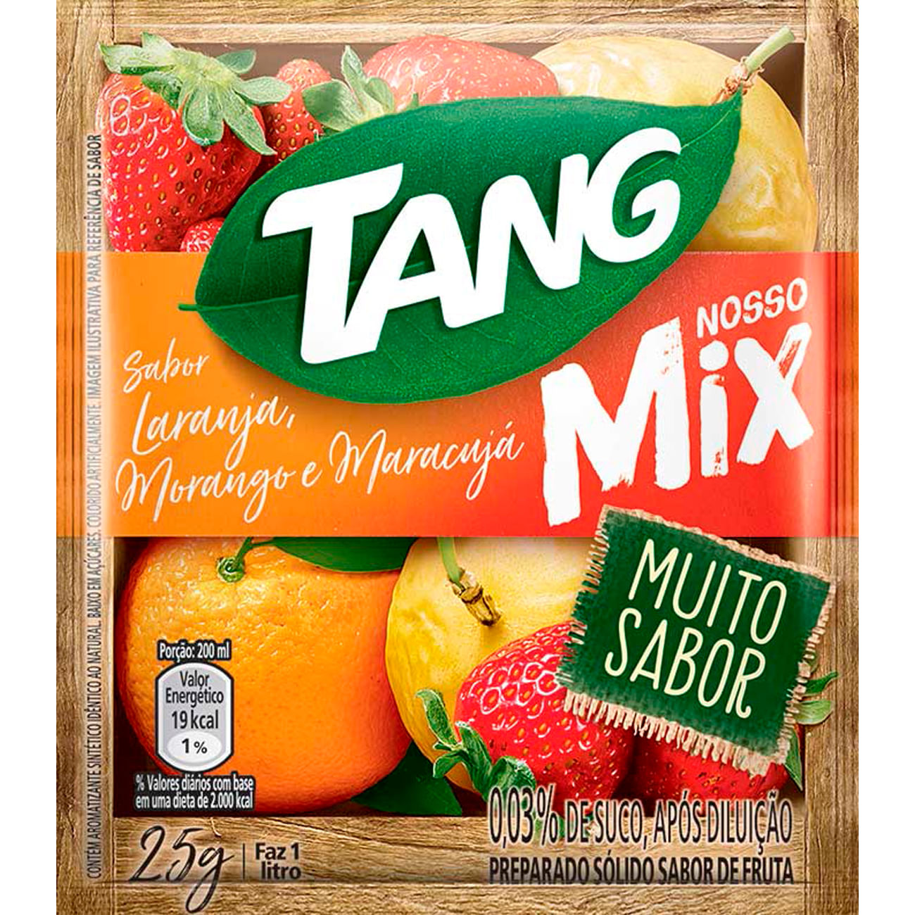Refresco em Pó sabor Mix de Frutas Tang 125g | Compre online e receba ...