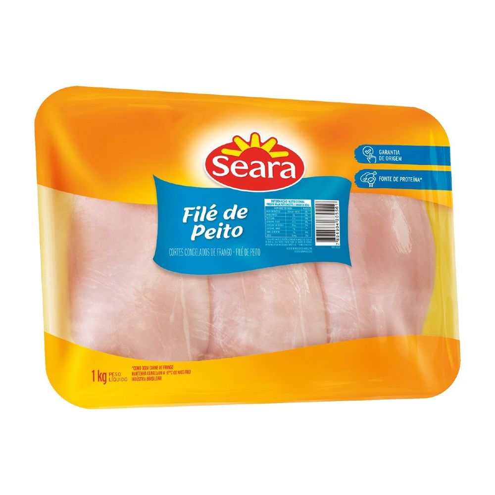 Filé de Peito de Frango Seara kg | Compre online e receba em casa!