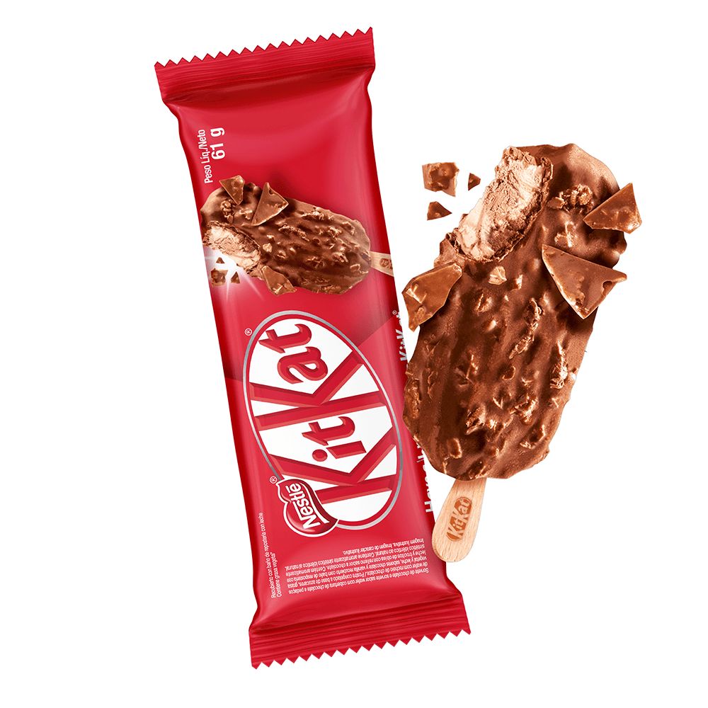 Picolé sabor KitKat Nestlé 61g | Compre online e receba em casa!