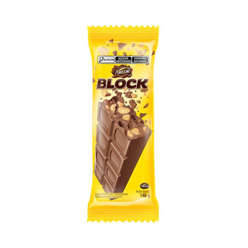 Chocolate Block Arcor 300g | Compre online e receba em casa!