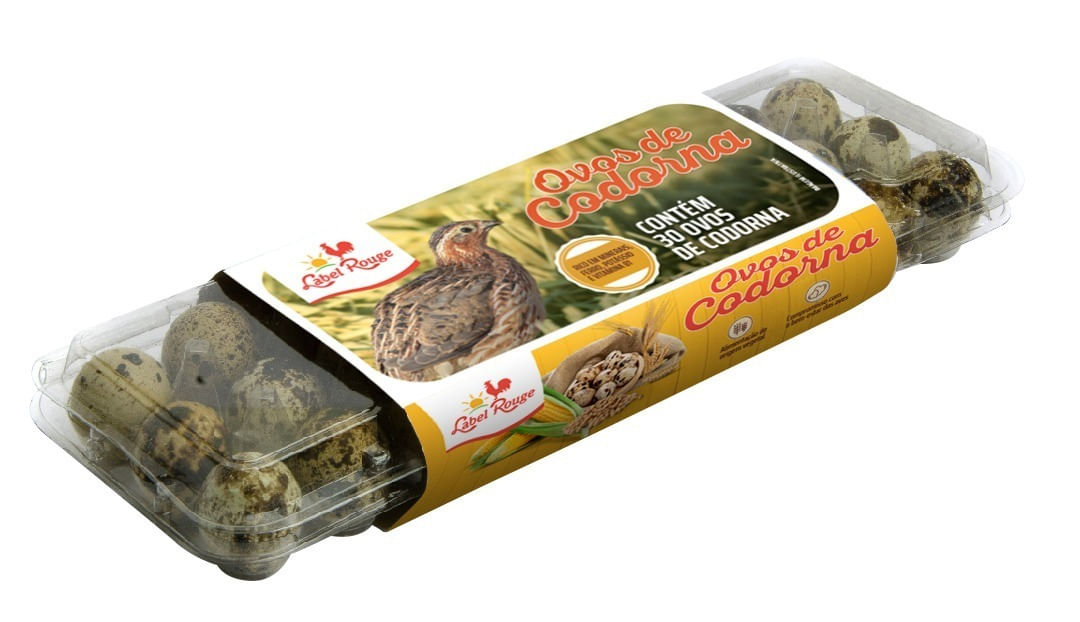 Ovos Codorna Label Rouge 30 Unidade | Compre online e receba em casa!