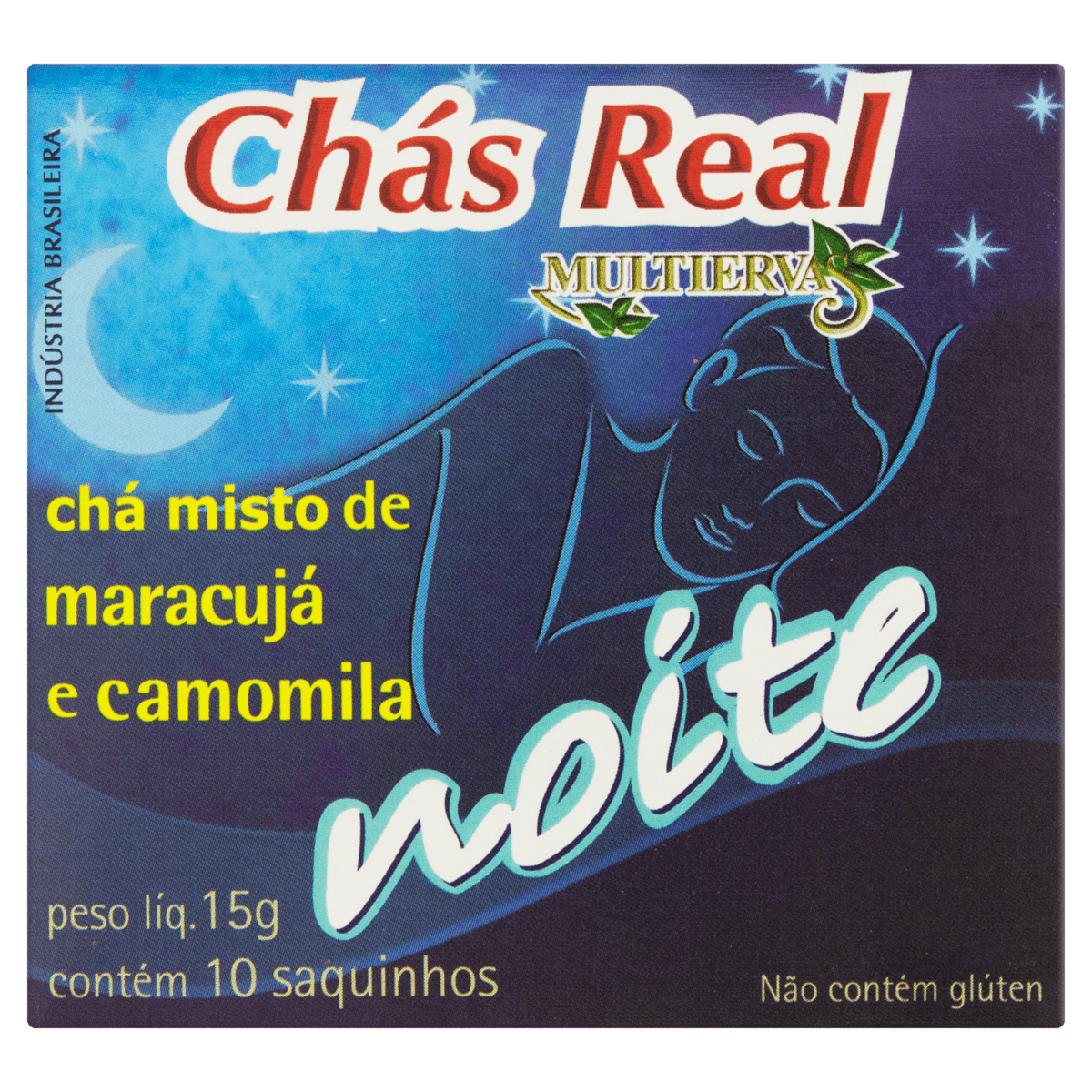 Chá Suave Noite Multiervas Chás Real 15g | Compre online e receba em casa!