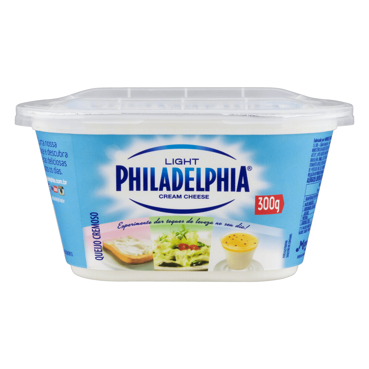 Cream Cheese Light Philadelphia 300g | Compre online e receba em casa!