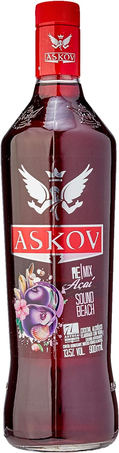Vodka Açaí Askov 900ml | Compre online e receba em casa!