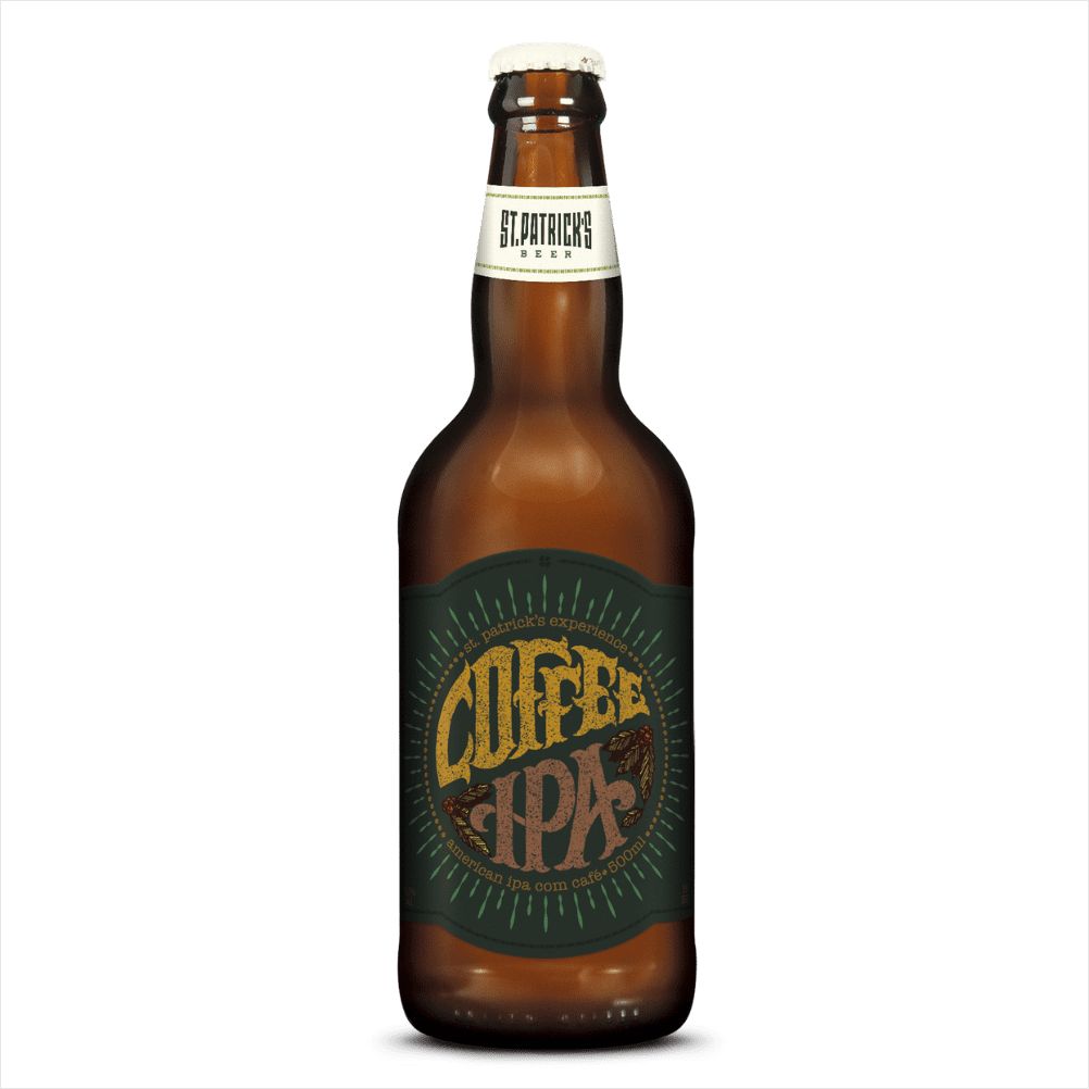 Cerveja Coffee IPA St. Patricks 500ml Garrafa | Compre online e receba ...