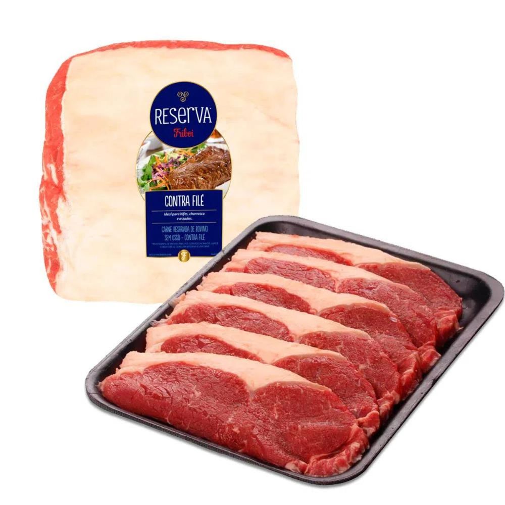 Contra Filé Reserva Friboi Bife kg | Compre online e receba em casa!