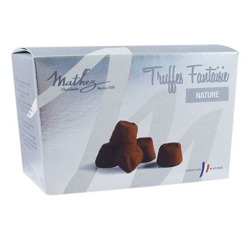 Bombom Francês Truffles sabor Chocolate e Fava de Cacau Mathez 150g ...