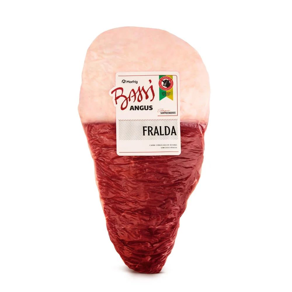 Fraldinha Bovina Bassi Angus Congelada kg | Compre online e receba em casa!
