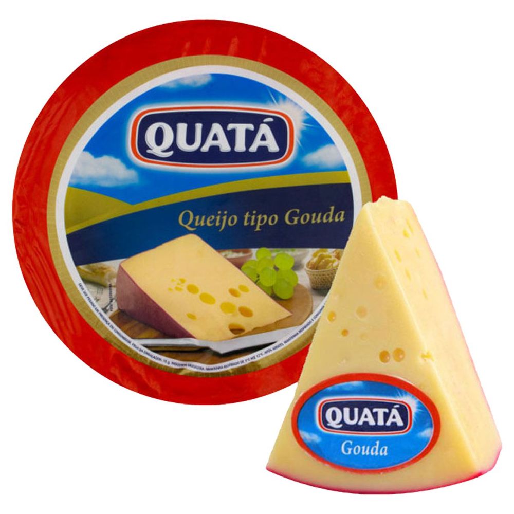Queijo Gouda Quatá kg | Compre online e receba em casa!