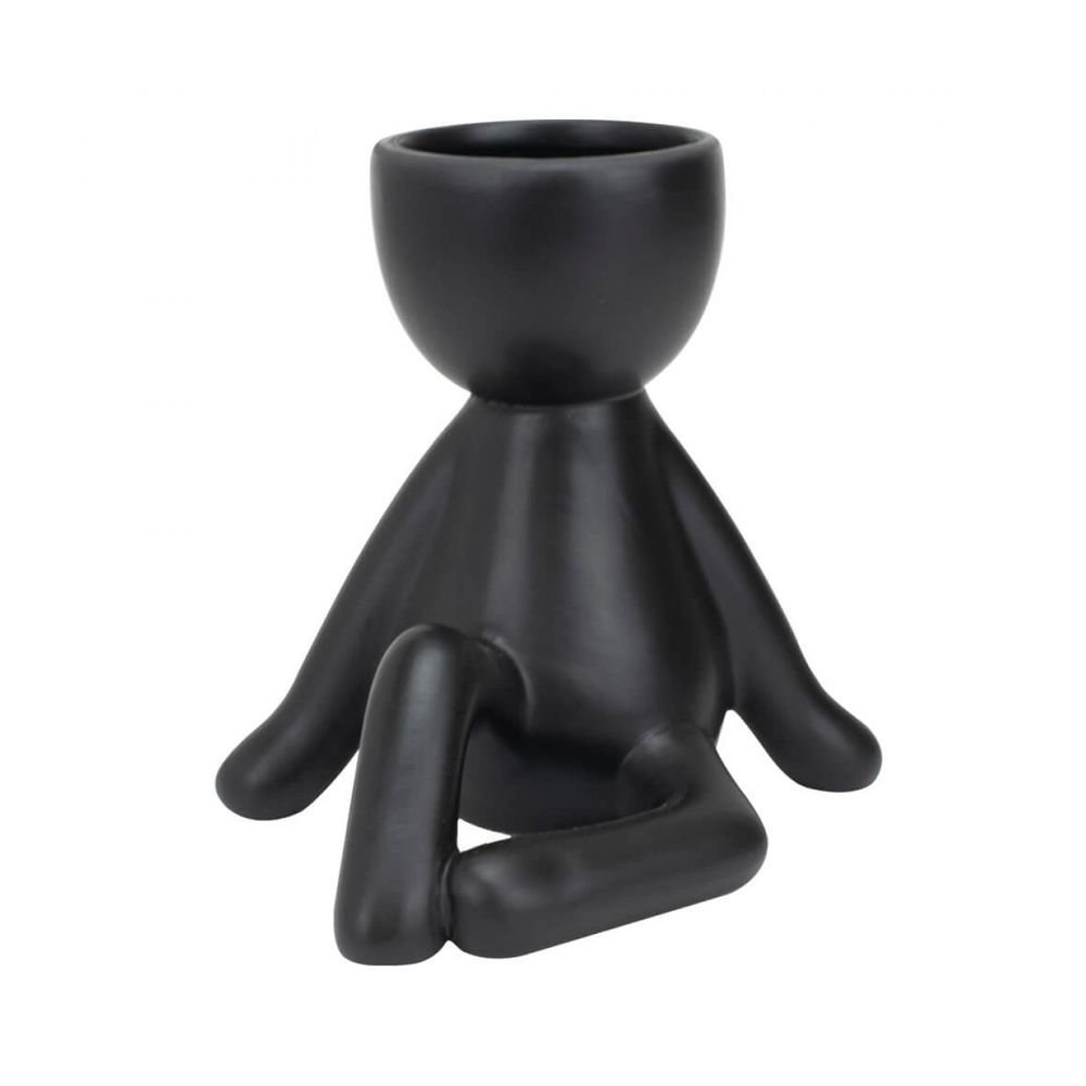 Vaso Boneco Sentado Grande un | Compre online e receba em casa!