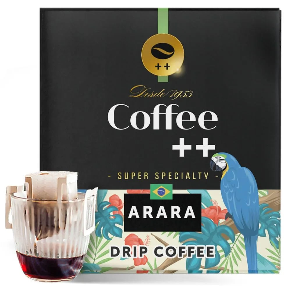 Café em Drip Arara Coffee++ 10 un | compre online e receba em casa!
