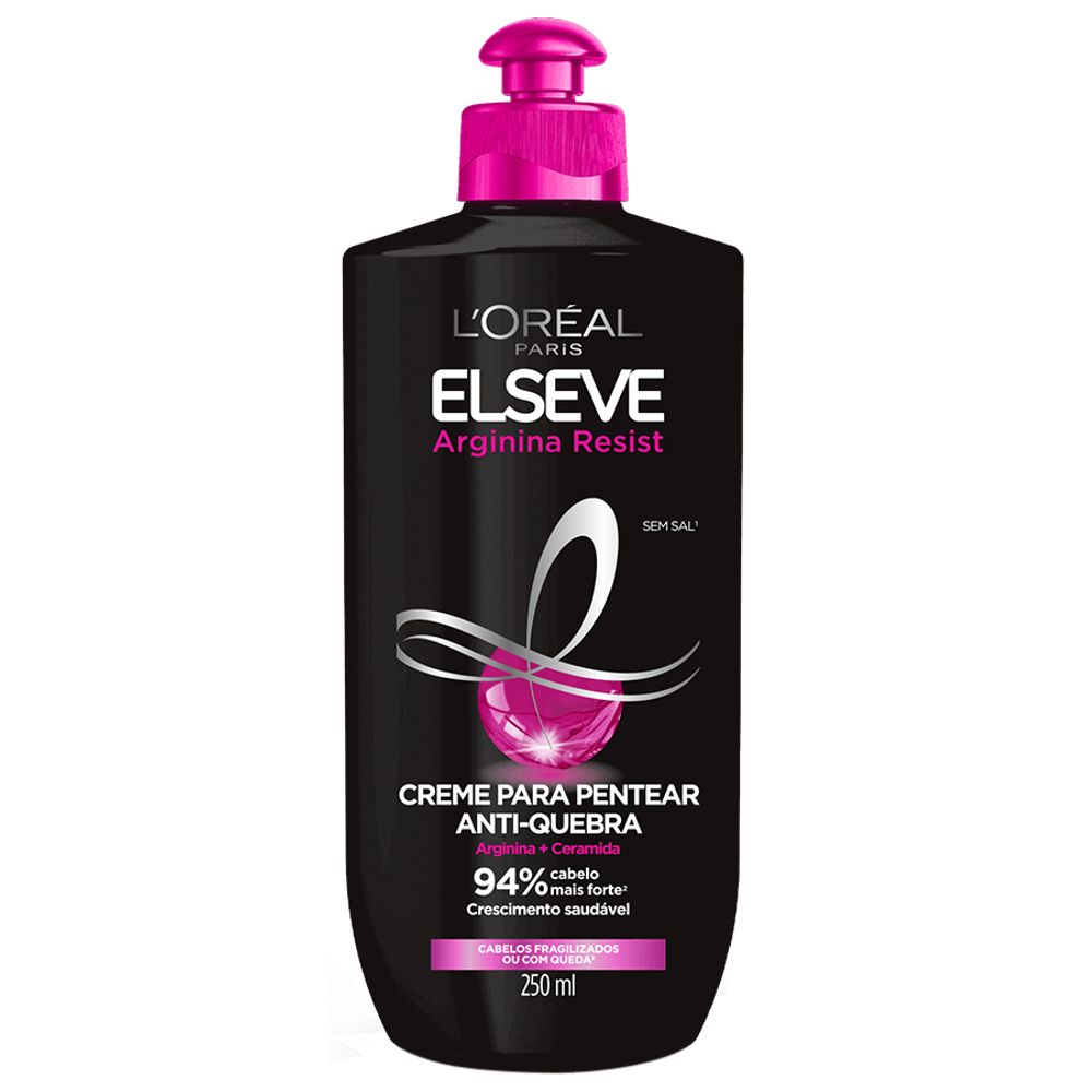 Creme Para Pentear Anti Queda Elseve 250ml | Compre online e receba em ...
