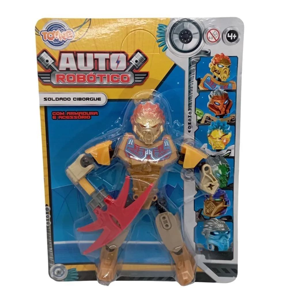 Boneco Soldado Ciborg Toying | Compre online e receba em casa!