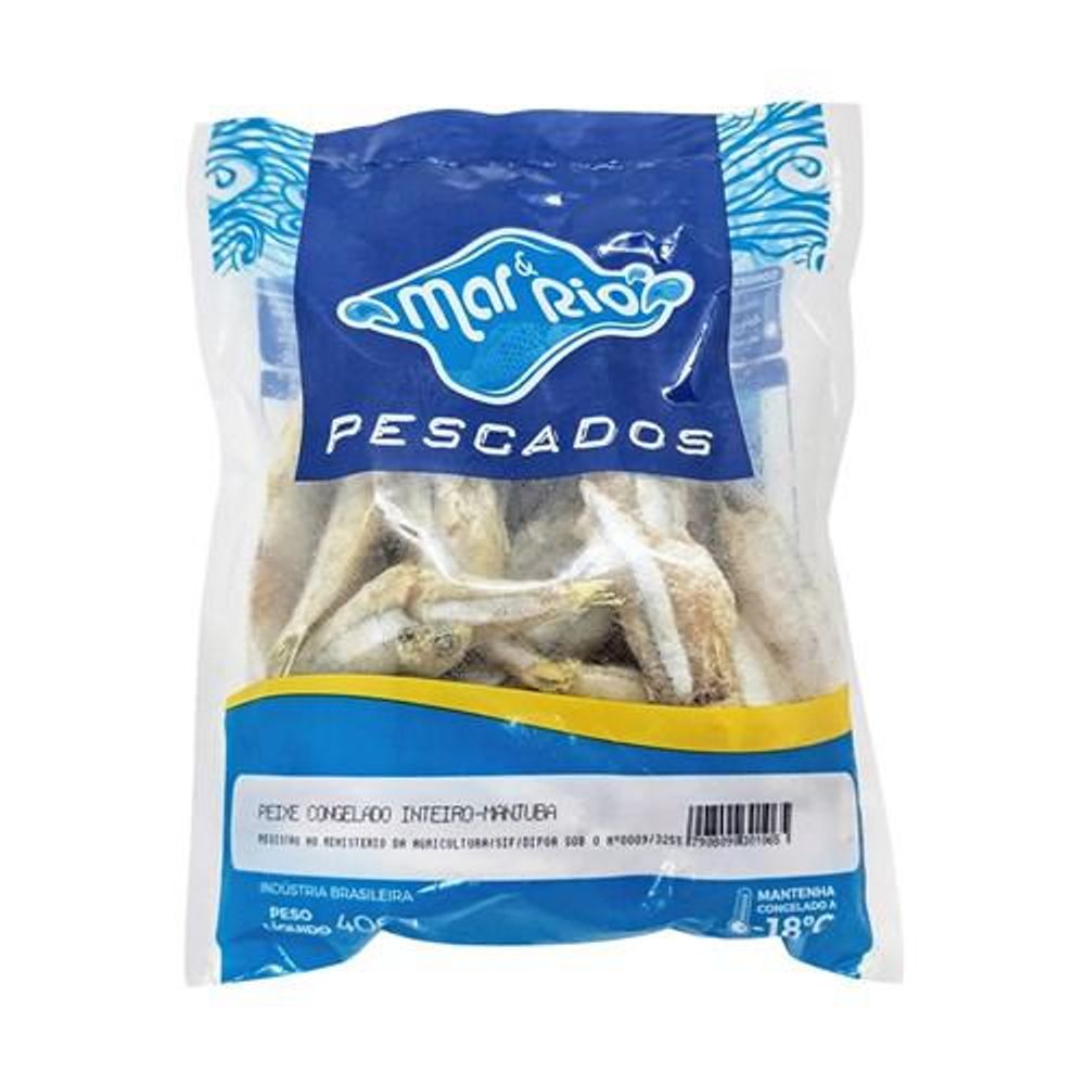 Manjuba Inteira Mar&Rio 800g | Compre online e receba em casa!