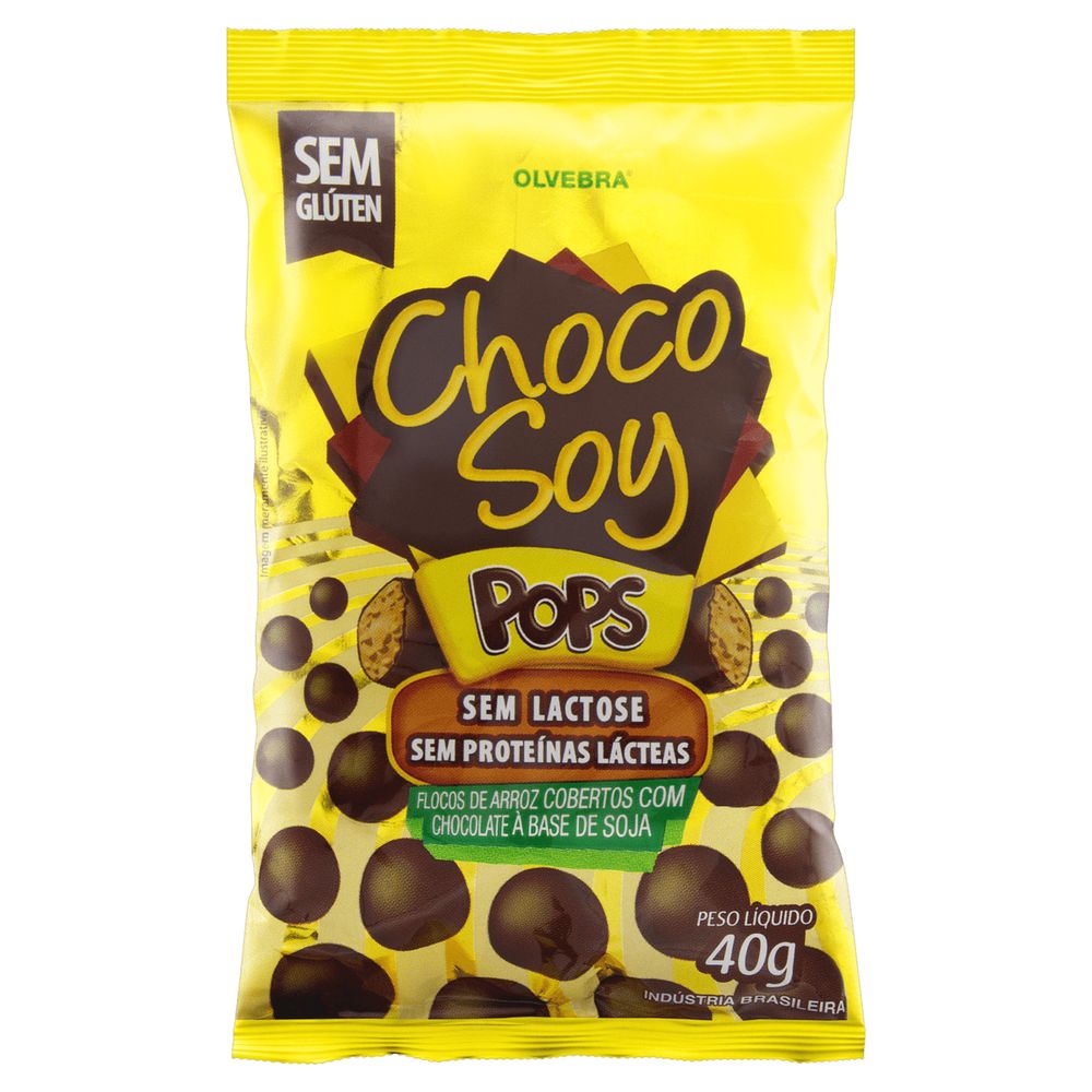 Chocolate Pops Choco Soy 40g | Compre online e receba em casa!