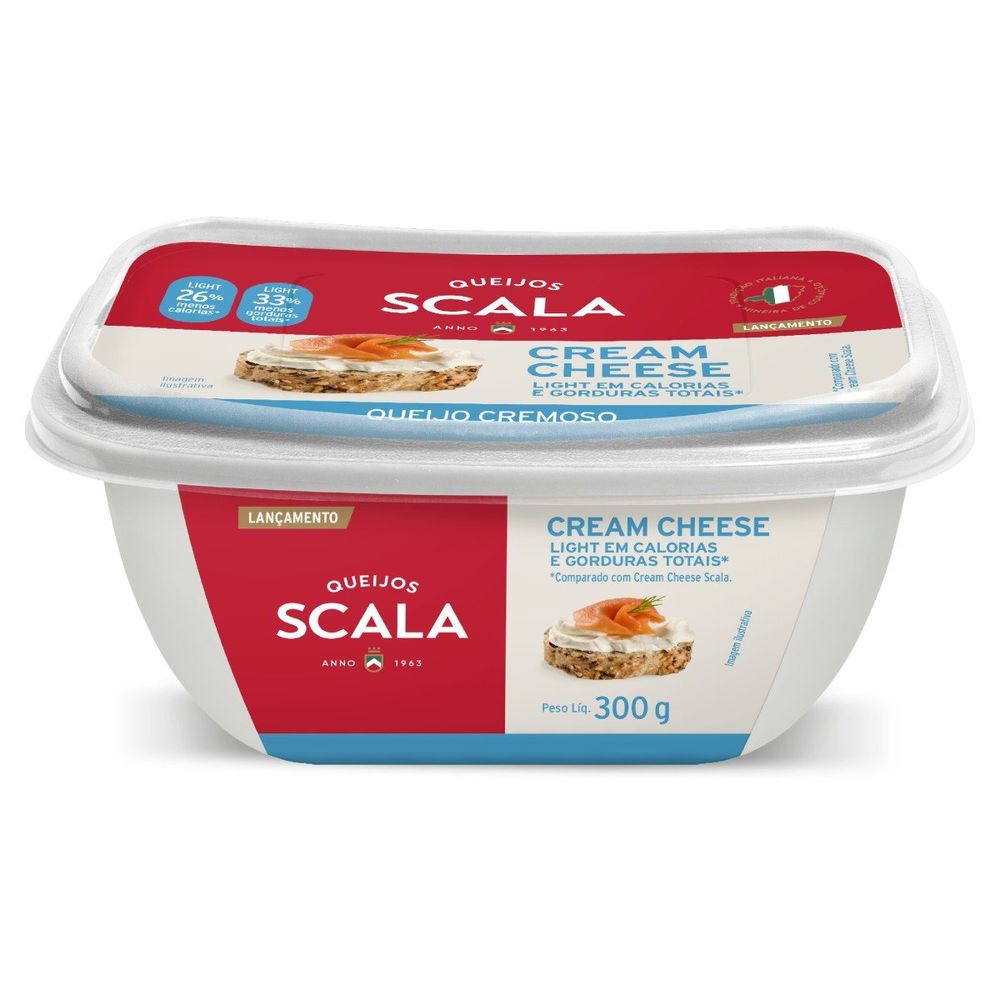 Cream Cheese Scala 300 Gramas | Compre online e receba em casa!